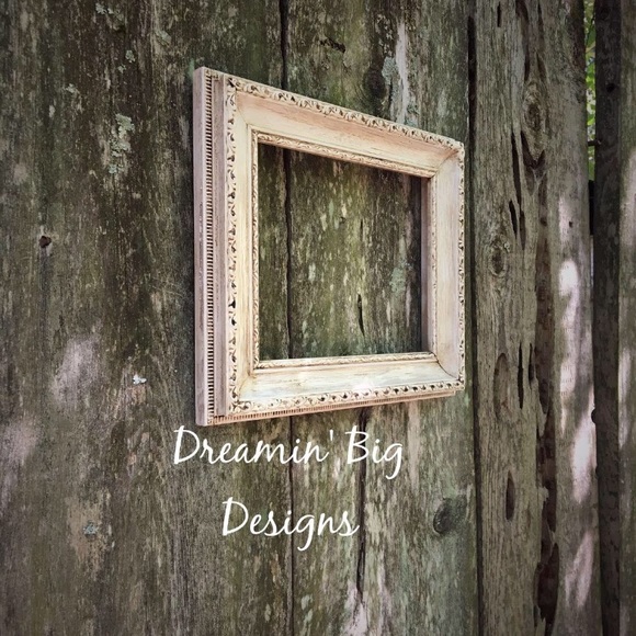 Dreamin’ Big Designs | Accents | Aged Cashmere Hand Painted Open Back ...